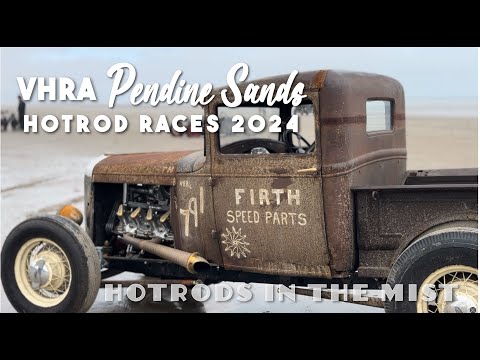 VHRA Pendine Sands 2024 - Hotrods in the Mist
