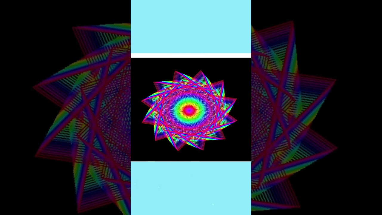 Python turtle graphics & colorsys module-cycling stars movements