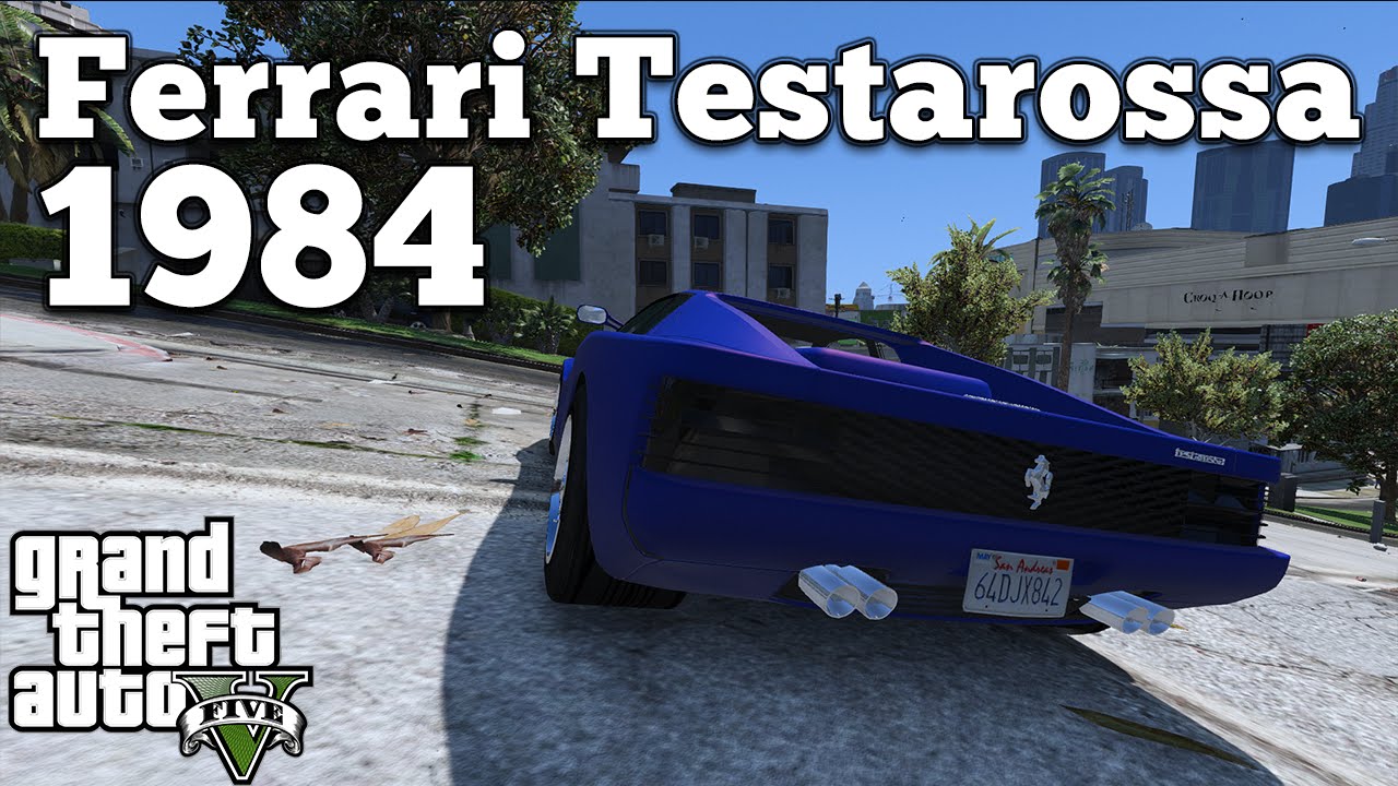 1984 Ferrari Testarossa [FINAL] - GTA 5