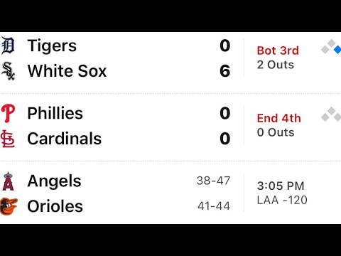 How to see Mlb scores and player stats on Espn