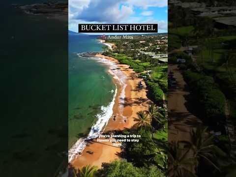 Welcome to Andaz Maui, a 5-star luxury hotel #adventure #travel #traveladventure #travelshorts