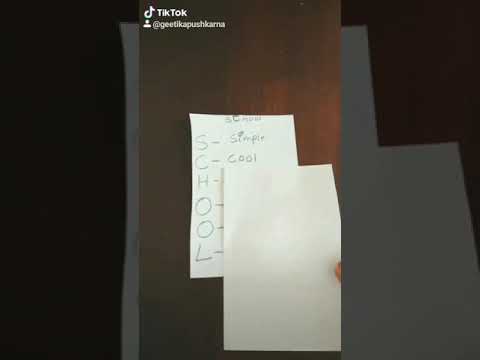 School meaning #School # tiktok @geetikapushkarna #