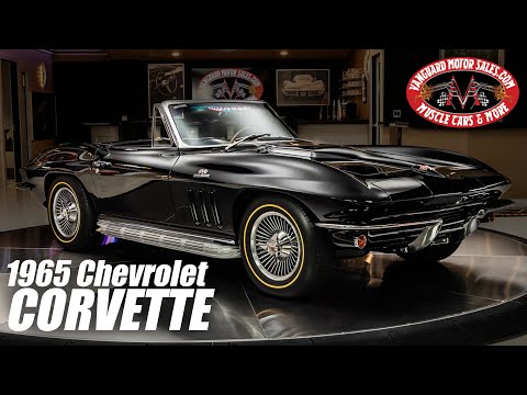 1965 Chevrolet Corvette L78 396/425 For Sale Vanguard Motor Sales #2899