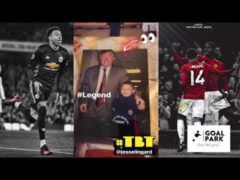 Jesse Lingard takes over Manchester United's Instagram stories | Lingard, Rashford, Smalling, De Gea
