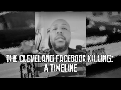 The timeline of events leading up to the Facebook killer's fatal gunshot to the head
