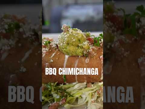 ¡Chimichanga de barbacoa!