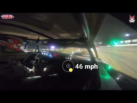 #0F Mason Beck - USRA Stock Car - 7-3-2025 Lucas Oil Speedway - In Car Camera