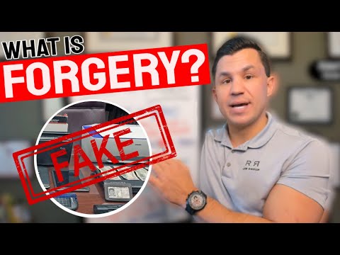 What is considered Forgery under Arizona Law ARS 13-2002?