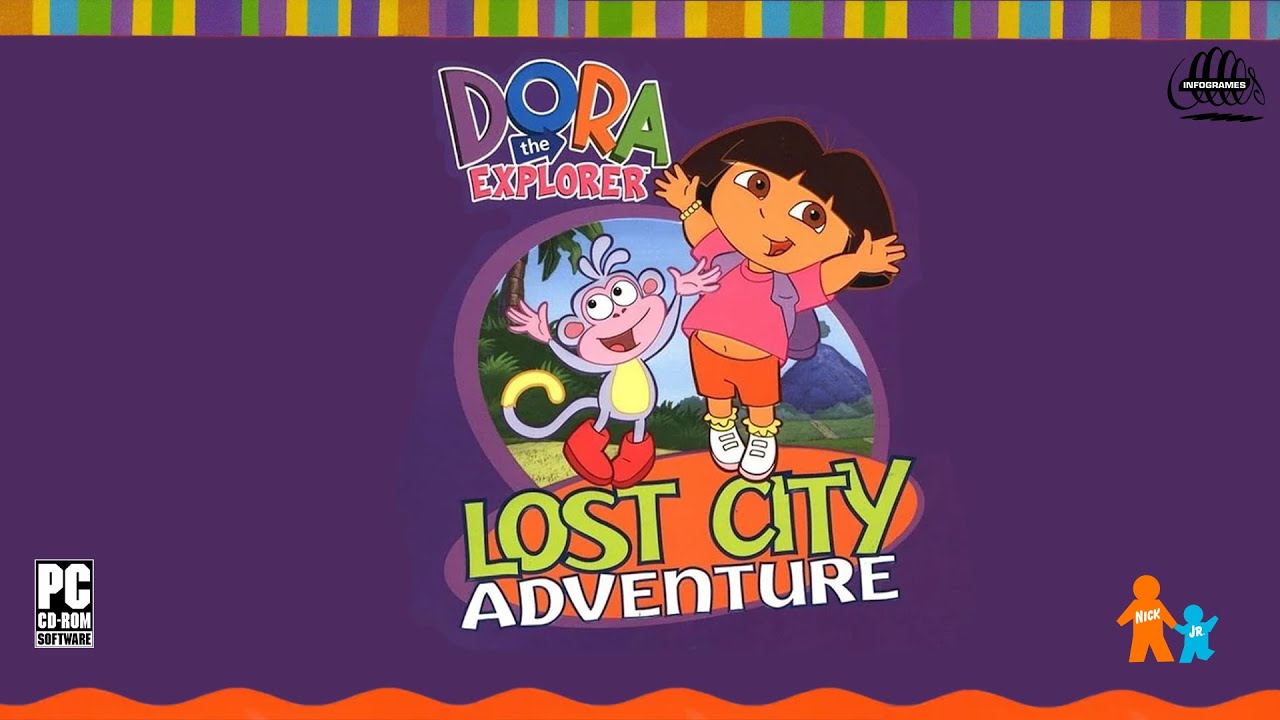 Dora the Explorer: Lost City Adventure (2002) Infogrames PC Game walkthrough