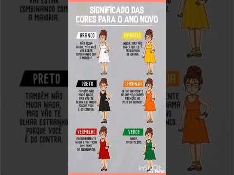 O significado das cores para o ano novo. 🍄🍄