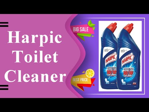 Harpic Powerplus Disinfectant Toilet Cleaner, Original - 1 L (Pack of 2)