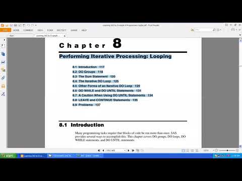 Day 5 - Learning SAS By example