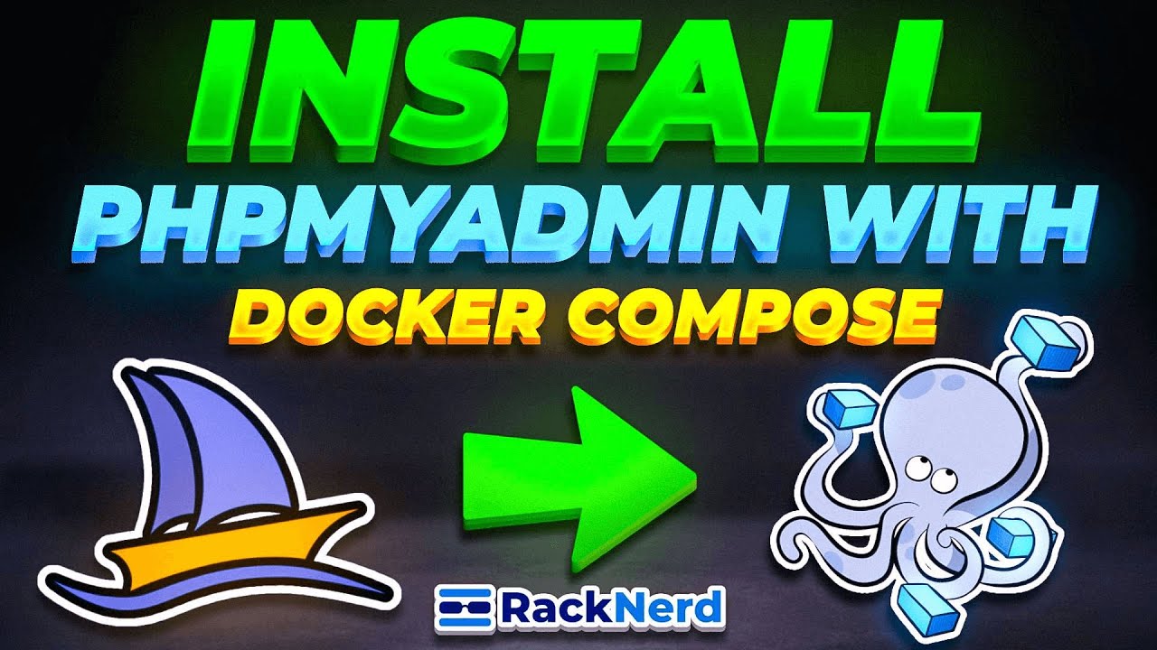 💽💻 How to Install phpMyAdmin using Docker Compose ✅⚡