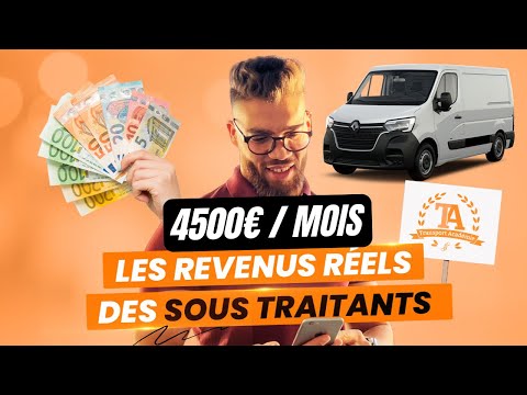 Combien gagne un sous traitant en transport de marchandises ? la vérité enfin révélée