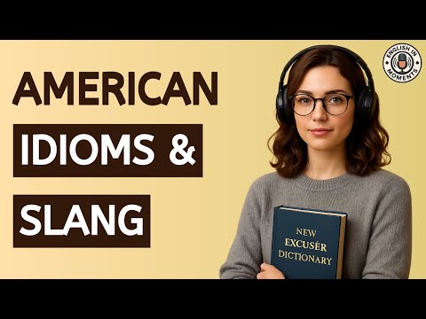 Speak Like a Local: 50+ Essential American English Idioms & Slang You Need | English In Moments