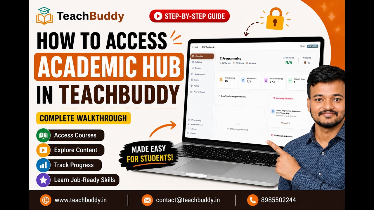 TeachBuddy Academic Hub: Access Courses & Content Easily