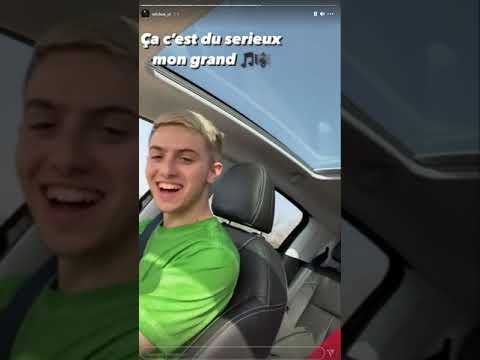 Inoxtag et Michou mettent la musique à fond en voiture 😂