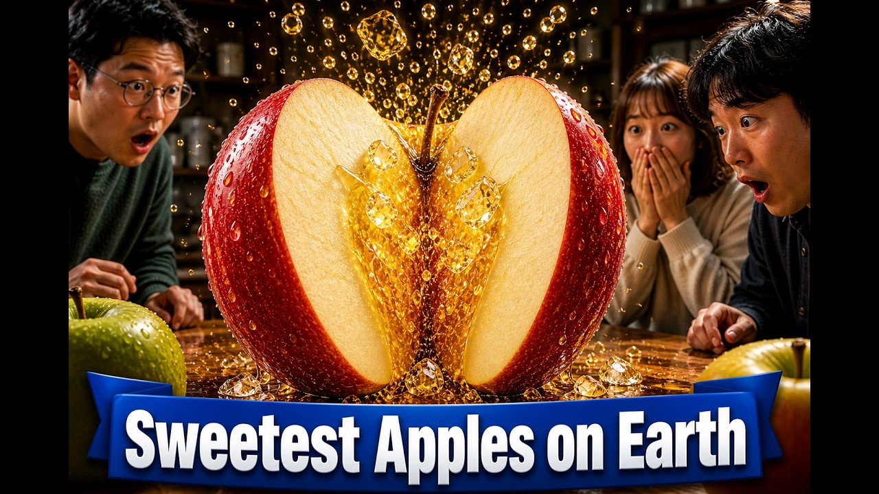 Top Sweetest Apples You Should Know! #apple