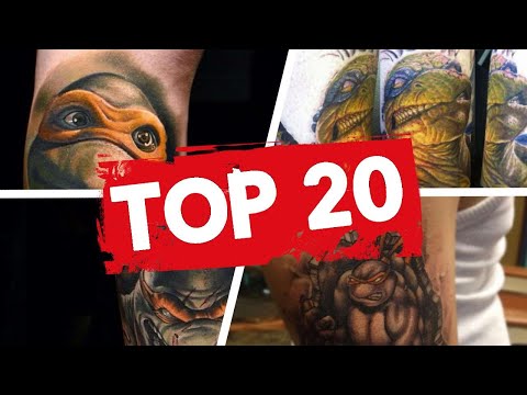 26 Awesome Tattoos Inspired By Teenage Mutant Ninja Turtles ✅