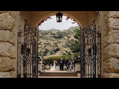 Hummingbird Nest Ranch Wedding | Alexis + Ken | Cinematic Wedding Film