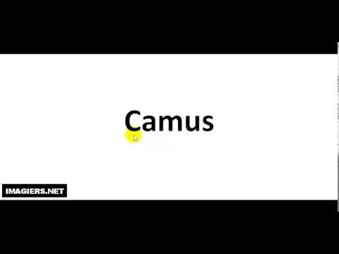 How to pronounce Camus