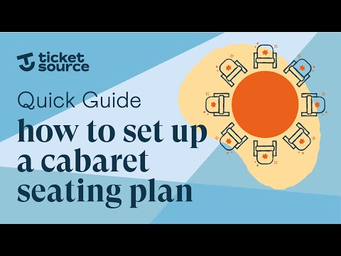 How to Set up a Cabaret Seating Plan | TicketSource
