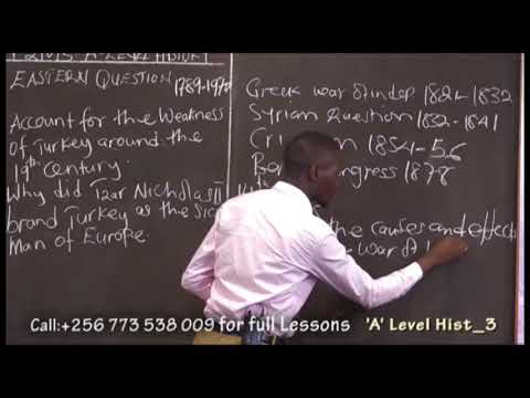 A-level HISTORY paper 3 Succeed a must E-learning project uganda