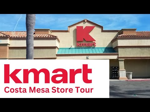 Kmart Store Tour, Costa Mesa CA