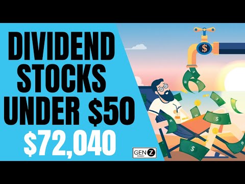 Best Dividend Stocks To Buy NOW Under $50!