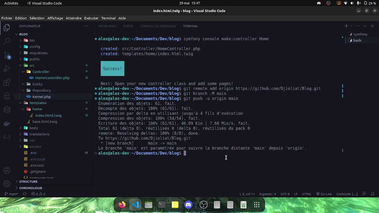 Ajouter son projet sur github