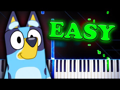 Bluey Theme Tune – Piano Tutorial | Sheet Music Boss