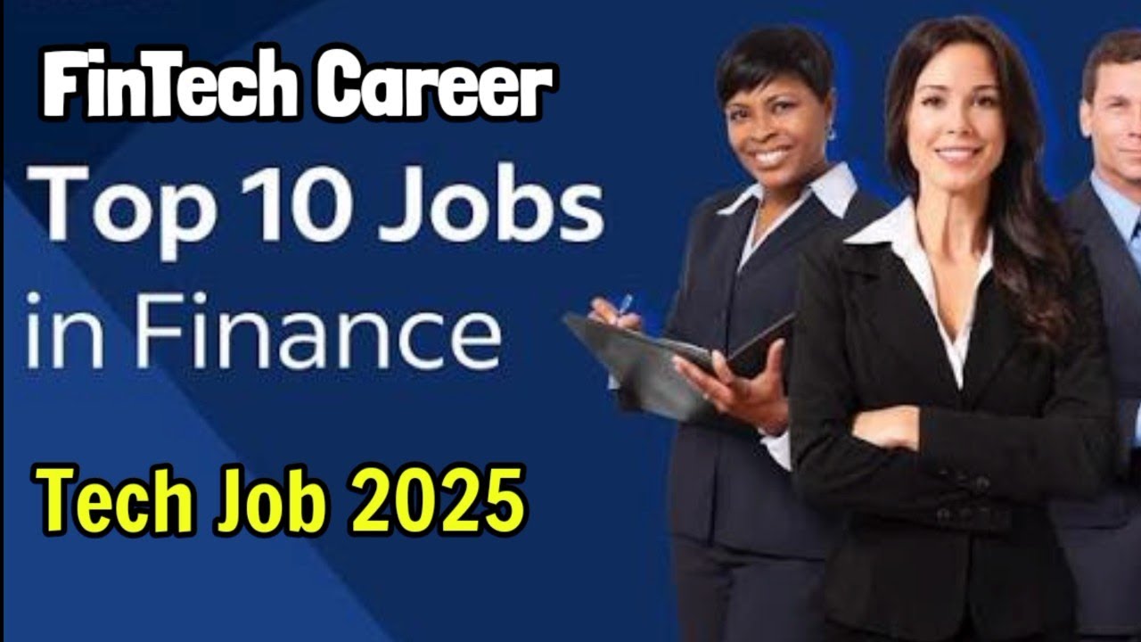 Top 10 FinTech Careers That Pay the Most |Best Finance Tech Jobs 2025 #techcareers#fintech#financial