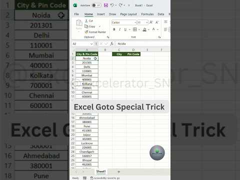 Excel Go To Special Trick 🔥 | Copy-Paste Like a Pro | Excel Tips & Tricks in Hindi
