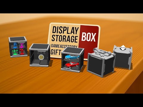 📦 Display box, game acessory box, gift box, storage box・ 3D File for 3D ...