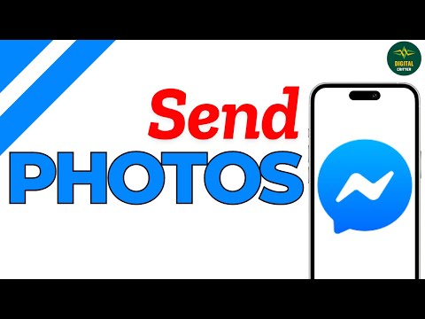 How to send a photo on messenger ?