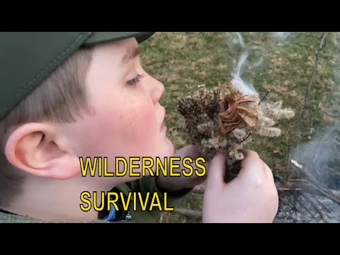 BSA Wilderness Survival Training 11 Year Old Tenderfoot