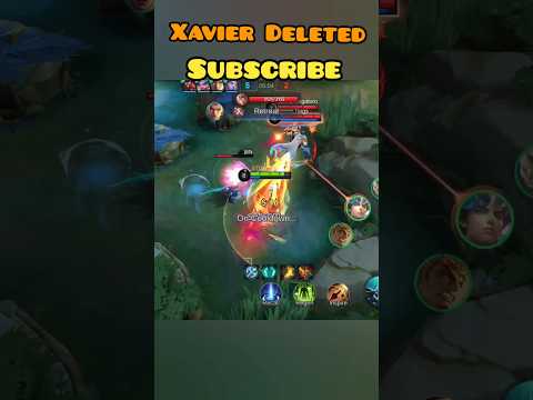Xavier on the List| Best Counter for Mages #Shorts #Viral Shorts#Zilong #Mlbb