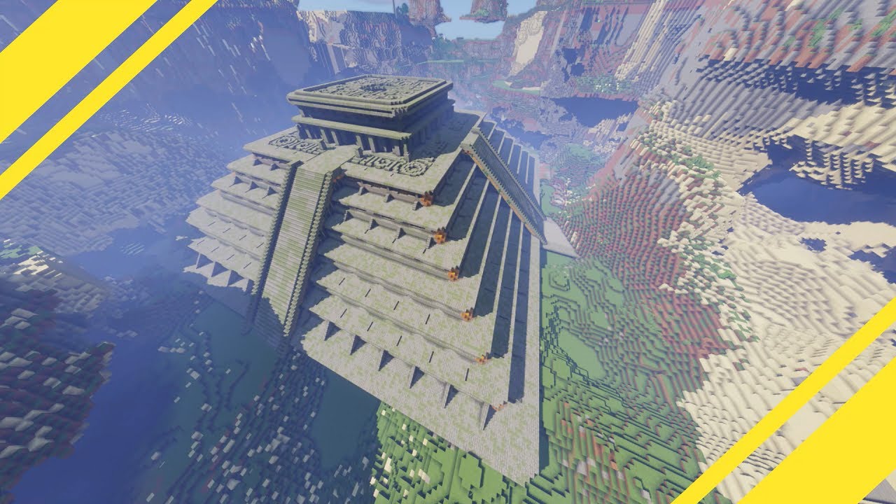 Ancient Mayan Pyramid: Building My Version of Chichen Itza in Minecraft!