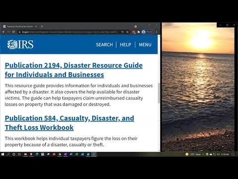 IRS Tax Tip - Taxpayers should review disaster resources on IRS.gov now in case they need help later