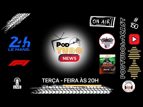 No episodio #150 Vamos de Podtudo News com atualizações do mundo do automobilismo.