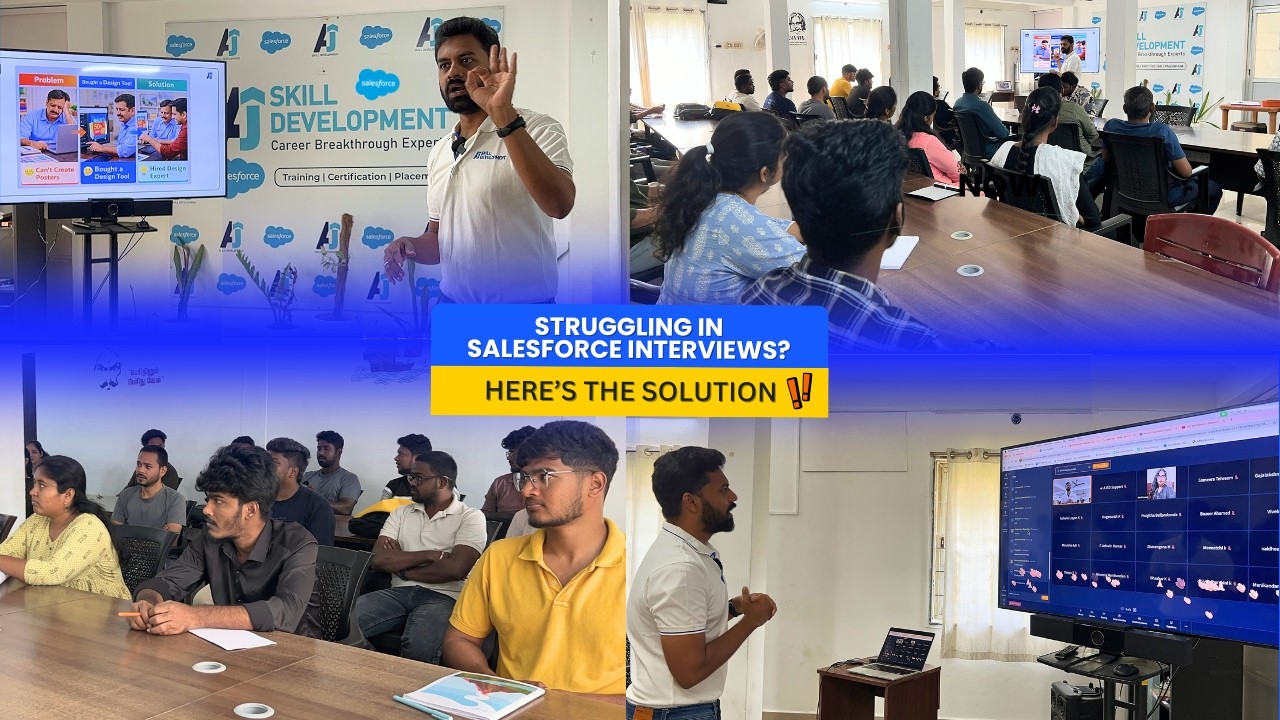 Salesforce Interview Preparation 2026 | Crack Interviews, Resume & POC Guide  | AJ Skill Developmet