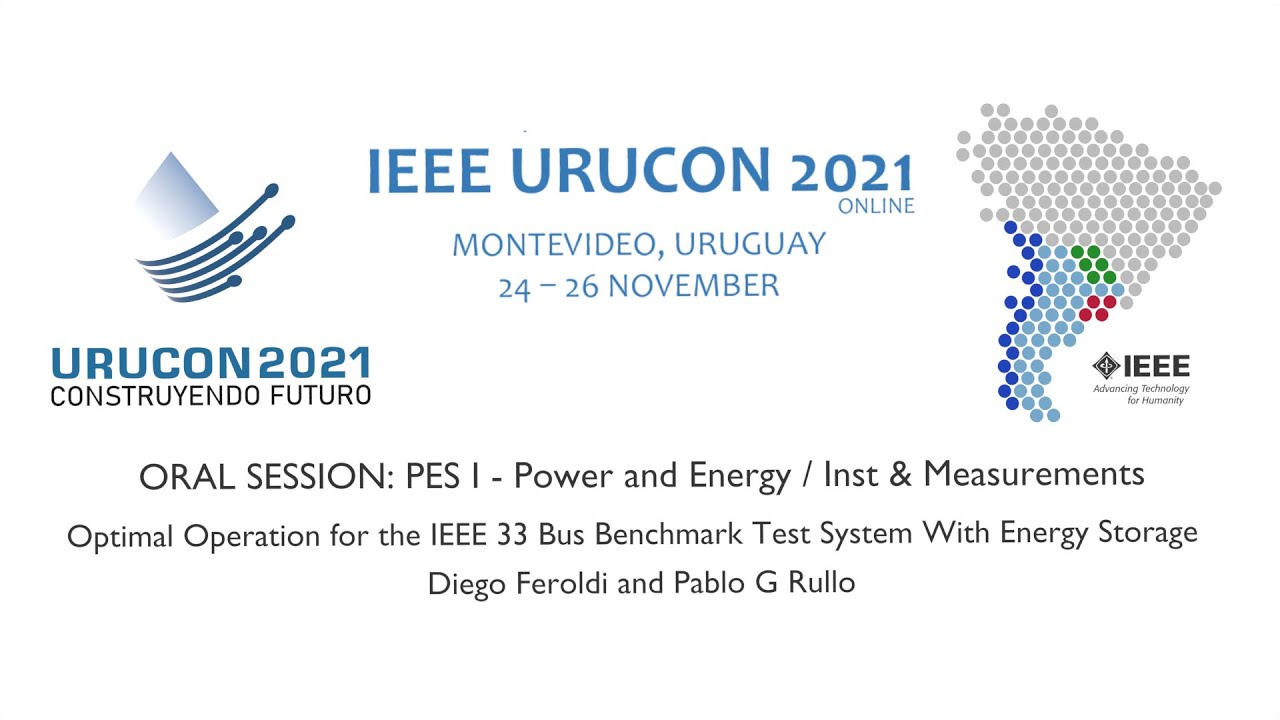 Optimal Operation for the IEEE 33 Bus Benchmark Test System With Energy Storage