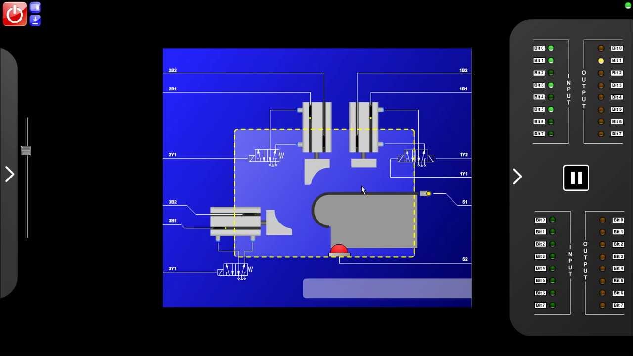 Learn PLC  programming: - Emergency stop - (EasyVEEP)