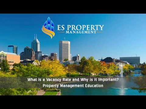 What is a Vacancy Rate and Why is it Important? Indianapolis Property Management Education