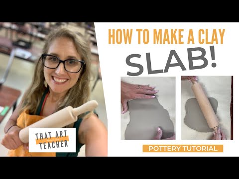 How to Make a Clay Slab