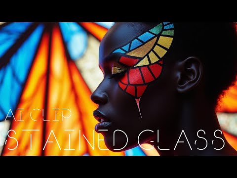 💋AI LOOKS💋 AI Music Video 🌌Series Mystical Glass Dreams | Suno x Midjourney