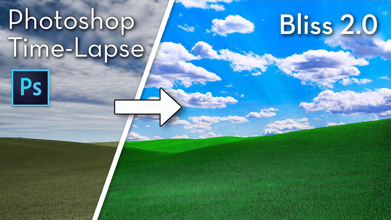 Making Bliss Wallpaper 2.0 (From Windows XP)