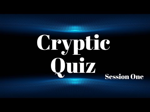 Trivia video with a twist | Play this word game now! | Introducing Cryptic Quiz