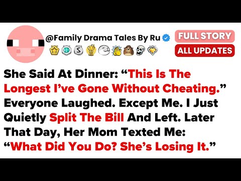 She Said At Dinner: “This Is The Longest I’ve Gone Without Cheating.” Everyone Laugh...- Best Reddit