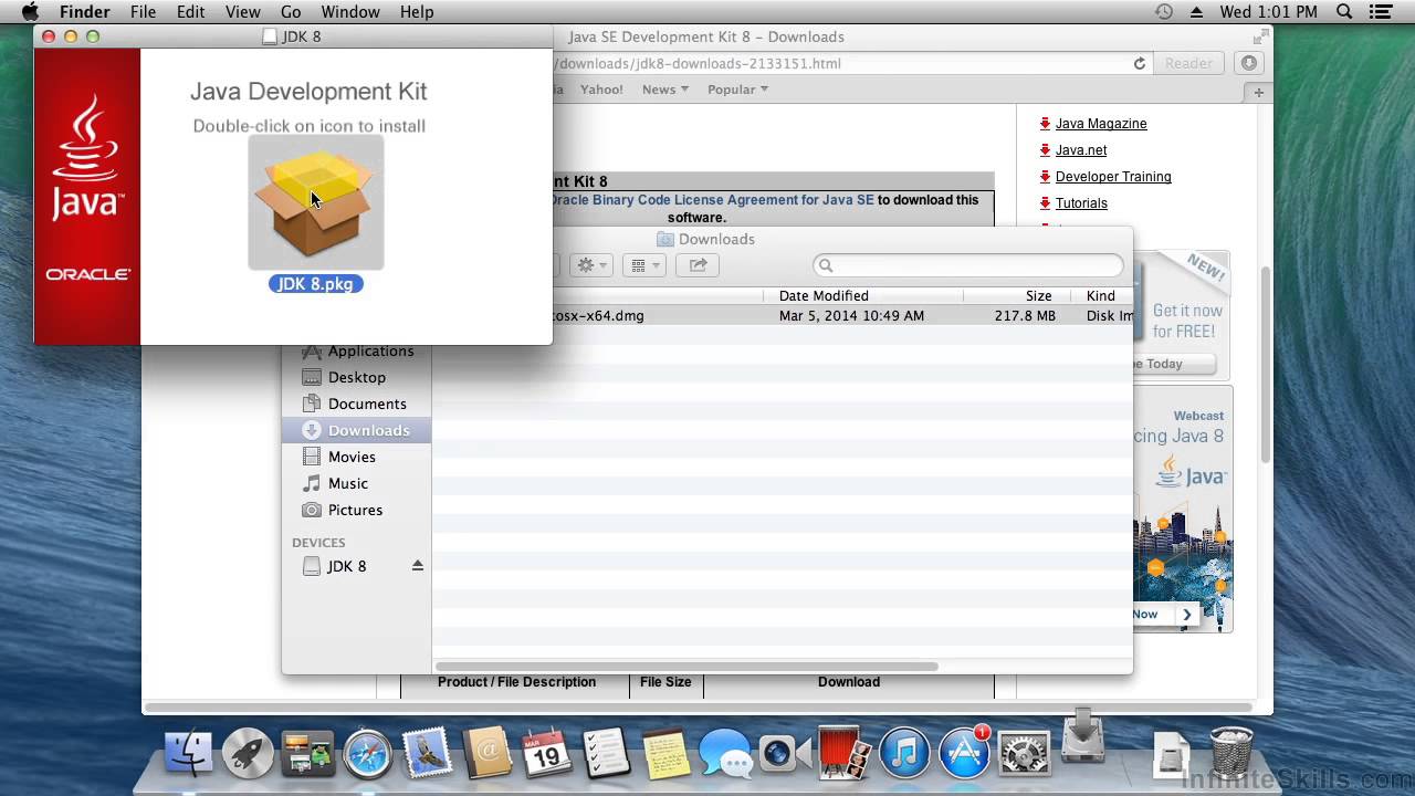 Java 8 Tutorial | Installing The JDK And Eclipse for OS X